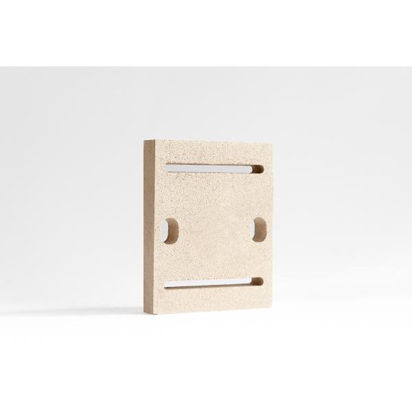 Quality Fireproof Lightweight Fire Brick , Nontoxic Vermiculite Brick Effect Fire Board for sale