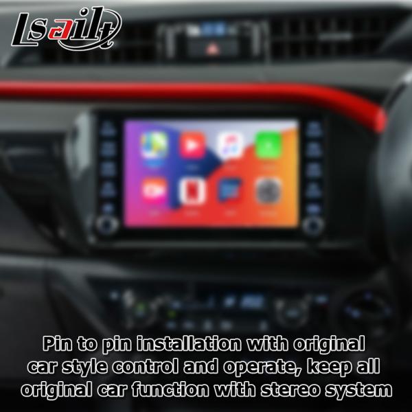 Quality Toyota Hilux Android 13 multimedia video interface wireless carplay android auto for sale