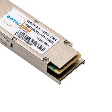 Quality ZR4 Transceiver 100G QSFP28 80km 1310nm Single 3.3V Supply Voltage for sale