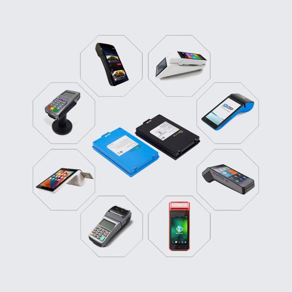 Quality 7.6V4400mAh POS machine polymer removable lithium battery for sale