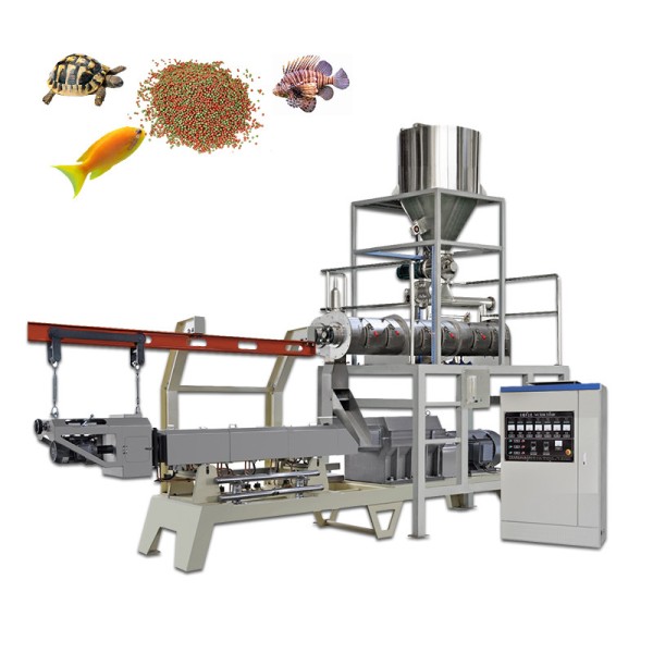 Quality CE Floating Fish Feed Processing Line Extruder Machine 250kg/H for sale