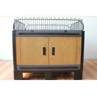 Quality 1100MM 950MM Supermarket Checkout Counter With Conveyor Belt for sale