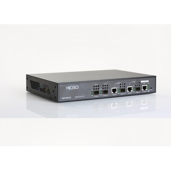 Quality 4 Pon FTTH OLT 1 U Rack Epon Olt Gigabit TP SFP Port Compatible for sale