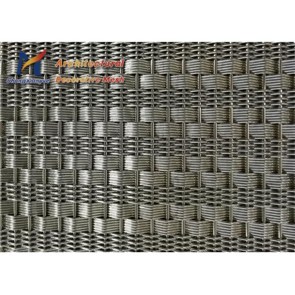 Quality Commercial Building Elevator Mesh Interior Wall Covering 1.5mm SS304 for sale