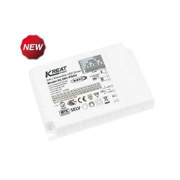 Quality 30W Flicker Free DALI2.0 Dimmable LED Driver KL30C-PDiiV for sale