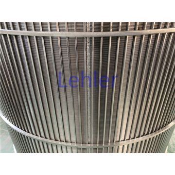 Quality Large Size Wedge Wire Filter Elements Diameter 600mm Length 1100mm for sale