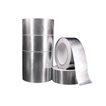 HVAC Fireproof Aluminium Foil Waterproof Tape Fiberglass Thermal Insulation Tape
