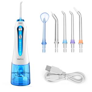 Quality Rechargeable Cordless Water Flosser Hf 9 With 2500mAh Battery for sale
