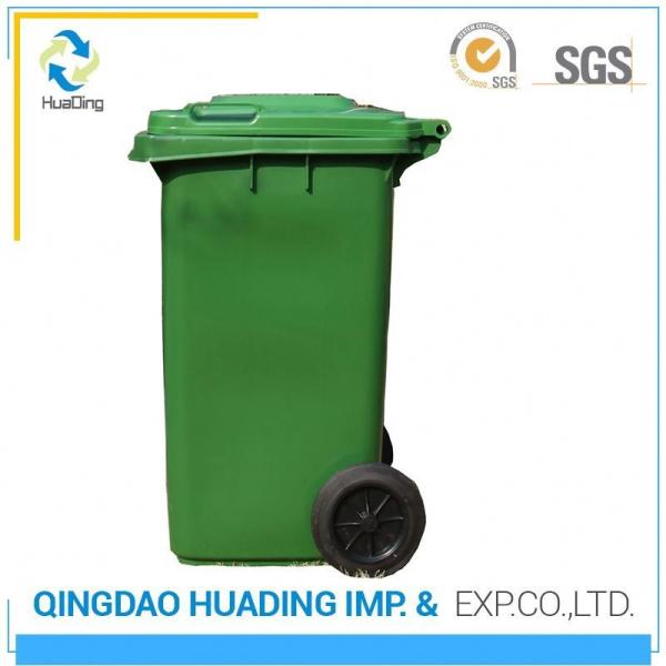 Quality Plastic Standing Kitchen Garbage Trash Can with Wheels Large Size and Eco for sale