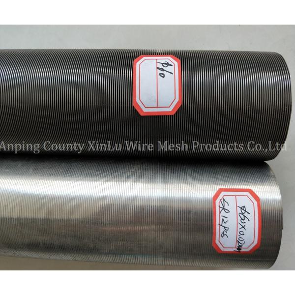Quality Bright Wire Wrap Screen Inverted Shallow FOTI Stainless Steel Round Screen for sale