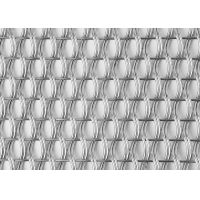 Quality 1.5m Interior Furniture Architectural Woven Wire Mesh Panel OEM SS 304 for sale