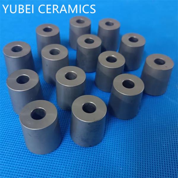 Quality 400GPa Sic Ceramic Rod , Silicon Carbide Bushing And Sleeves for sale