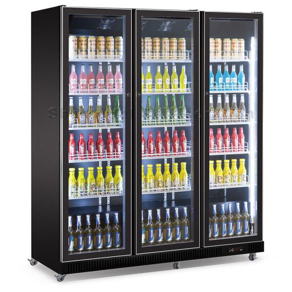 Quality Sharecool Commercial Display Refrigerator R404a Upright Bottle Cooler for sale