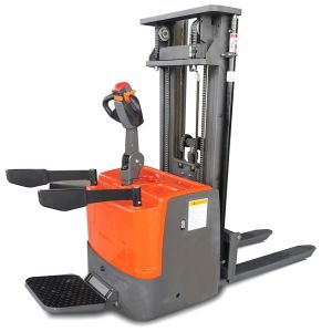 Quality 1.6ton Capacity Electric Stacker Truck 3meter Lifting Full Electric Stacker for sale