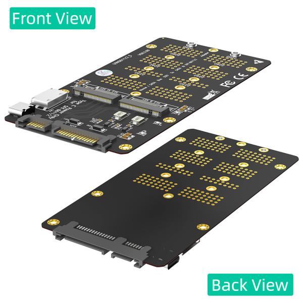 Quality 2 In 1 Oculink Adapter M.2 NGFF NVMe SSD SSD SFF 8654 And SATA Adapter for sale