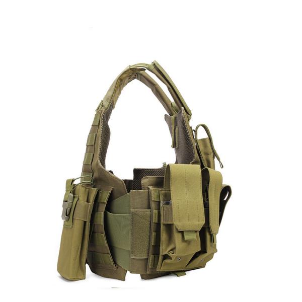 Quality Molle System Tactical Military Vest 600D Oxford Wear Resistant for sale