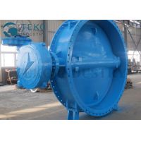 Quality Soft Seated Two Flanged End Eccentric Butterfly Valve For Clear Water for sale