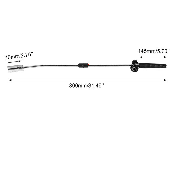 Quality Weed Burner Welding Flame Gun Ergonomic Handle Piezoelectric Ignition for sale