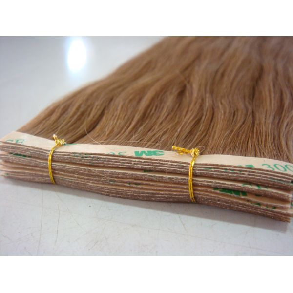 Quality Customized Straight Human Hair Weave Weft Blonde Human Hair Extensions for sale