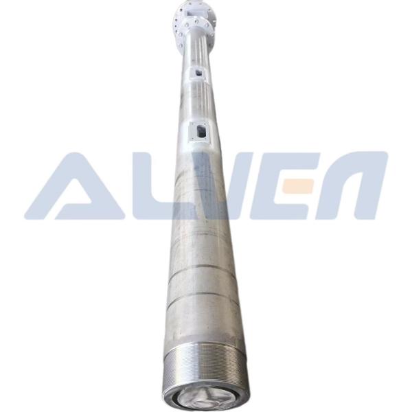 Quality 3-5 Heating Zones Alloy Steel Screw Barrel For Extrusion 38CrMoAlA Base Materials for sale