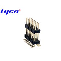 Quality Male Dual Row Pin Header 2mm Pitch Connector SMT Style 500V AC / DC for sale