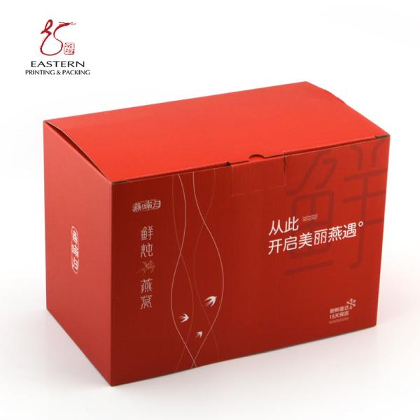 Quality Beautiful Custom Printed Cardboard Boxes , Heavy Duty Cardboard Boxes For Food for sale