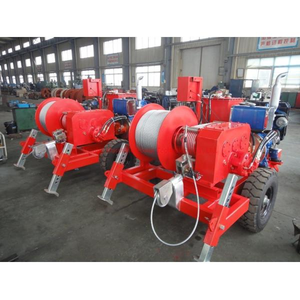 Quality Bullwheel Underground Hydraulic Cable Puller 2000 Rpm Heavy Duty for sale