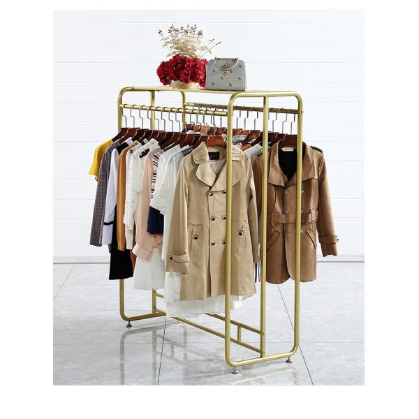 Quality Floor Standing Portable Clothing Display Rack For Boutique Store Rod for sale