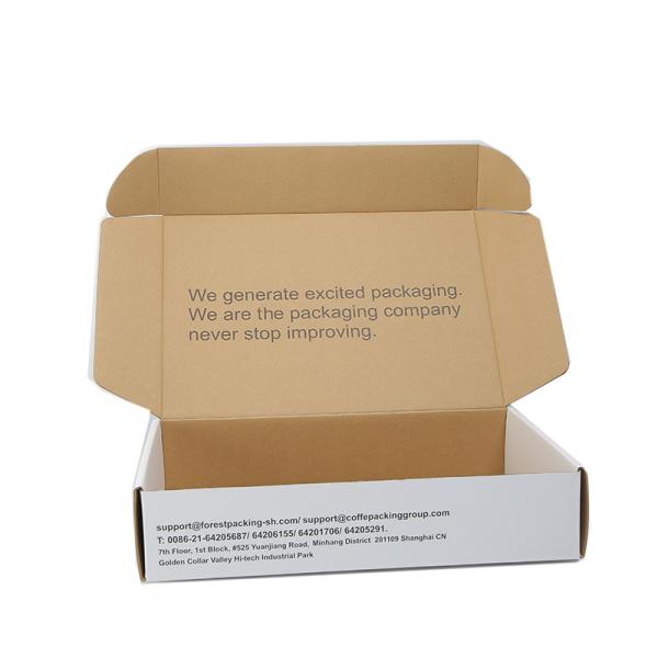 Quality 6 Pack Rigid Cardboard Beer Boxes Kraft Corrugated Foldable Box Packaging for sale