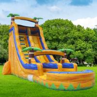 Quality Inflatable Bounce House with Water Slide Max Capacity 100-500kg Repair Kit for sale