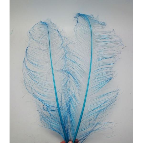 Quality Handmade Multi Colored Millinery Feather Burnt Ostrich Plumes Feather 50-55cm for sale