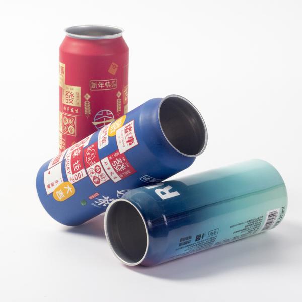 Quality 16.9oz Food Beverage Packaging Carbonated Drinks 500ml Aluminum Cans for sale