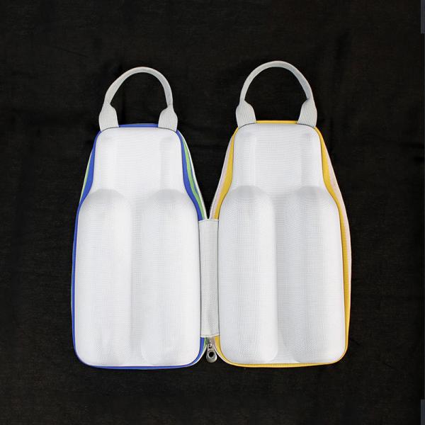 Quality Bottle Wine EVA Carrying Case Emboss Logo For Travel for sale