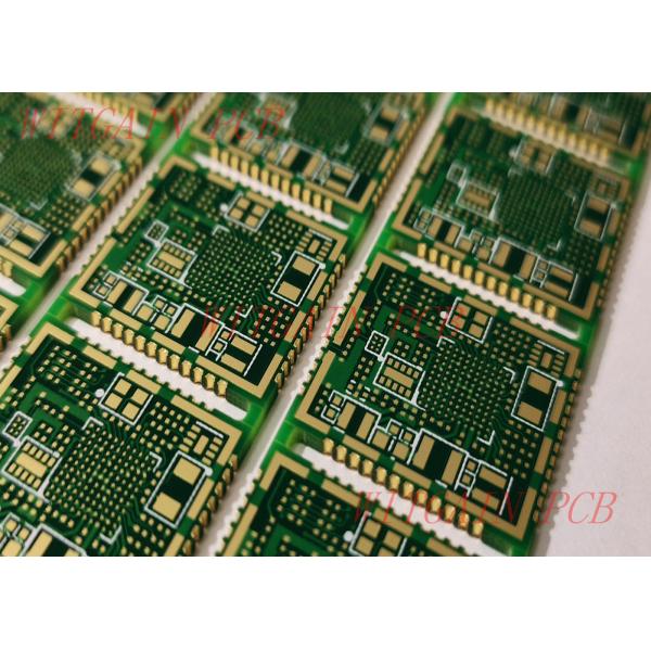 Quality Half Hole HDI PCB Board / 4 Layer Hdi Circuit Boards Finished Thickness 0.8MM for sale