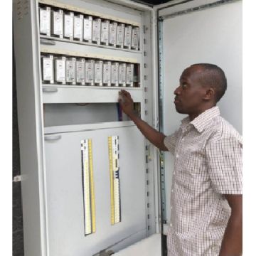 Quality Integrated LoraWAN Din Rail Single Phase Elctricity Meter For Mini-grid And for sale