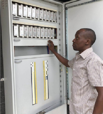 Quality Solar PV Plants Mini Grid Electricity STS Single Phase Din Rail Mounted Kwh for sale