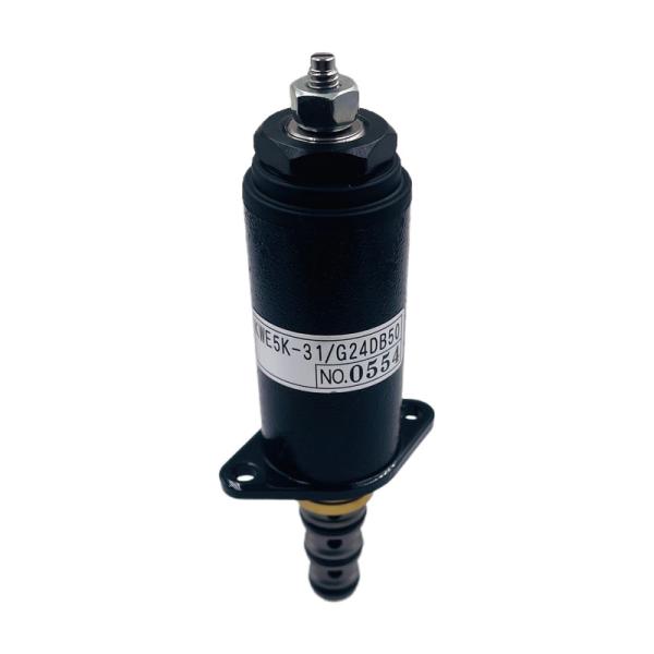 Quality STAR ZEBRA  Swing Motor Solenoid Valve KWE5K-31/G24DB50 excavator electronic parts SK200-8 SK200-6 SK200-3 solenoid valve YN35V0050F1 for sale