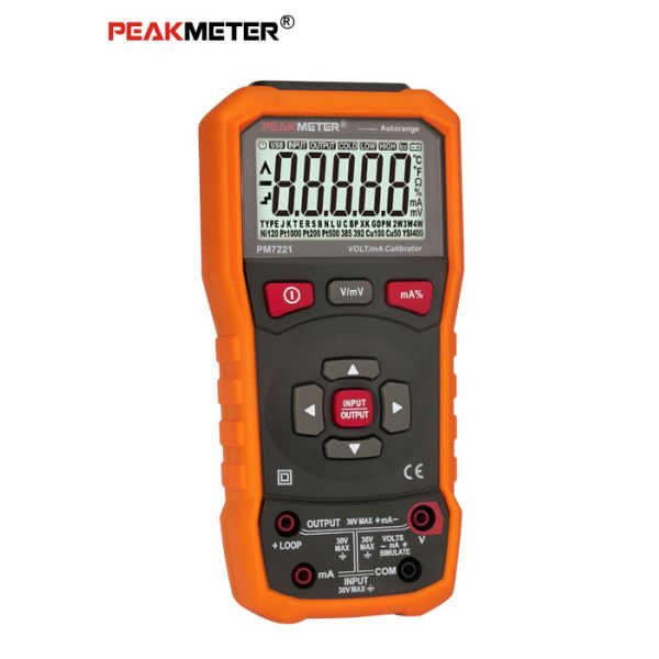 Quality Custom Multifunction Process Calibrator With Loop Power Inpit V Measurment for sale