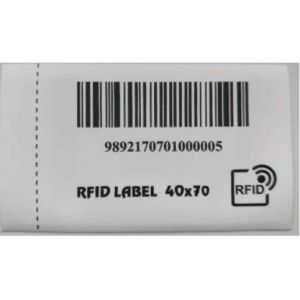 Quality Retail Garment RFID Care Label Satin Nylon Taffeta MR6 EPC 96bits for sale