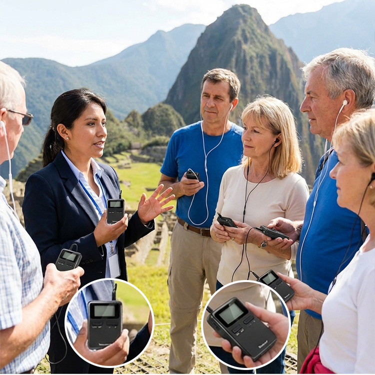 Digital Multichannel tour guide system