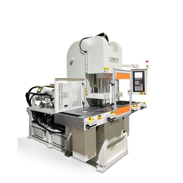 Quality 85 Ton Power Cord Vertical Injection Molding Machine With Double Slide for sale