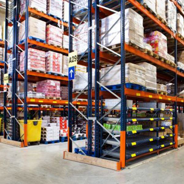 Quality Warehouse Storage Double Deep Pallet Racking with Loading Capacity 500-5000kg for sale