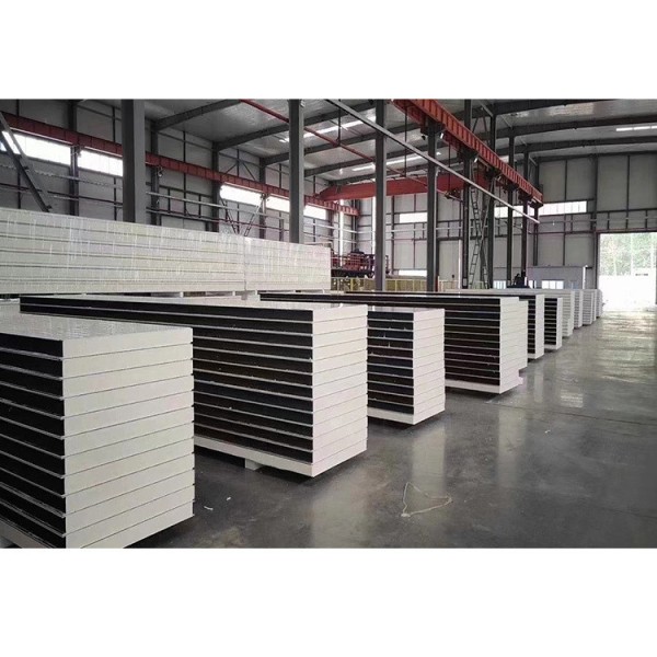 Quality Fireproof PU Polyurethane Composite Panels For Cold Room Warehouse Construction for sale