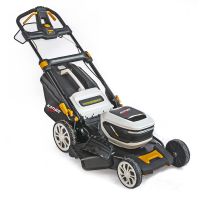 Quality Electric Cordless 40V 8Ah Li-ion Battery Powered Lawn Mower for Cutting Lawn for sale
