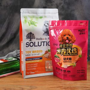 Quality Glossy Matt Pet Food Packaging Bag for sale