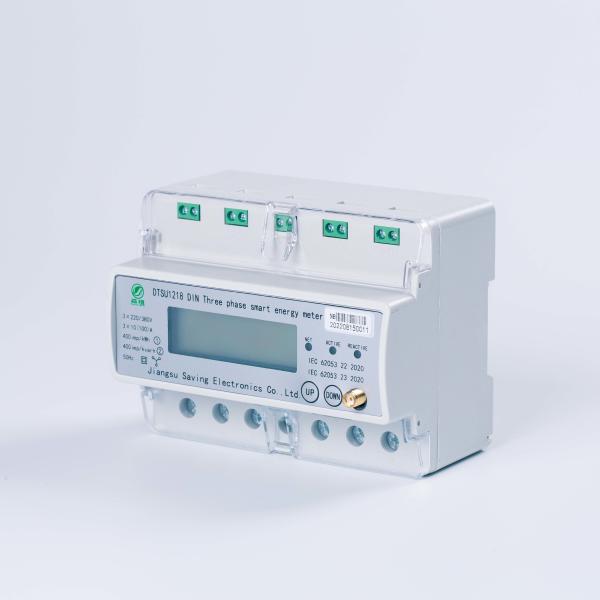 Quality Api Programmable Three Phase Prepaid Energy Meter Wifi 3 Phase Din Rail Meter for sale