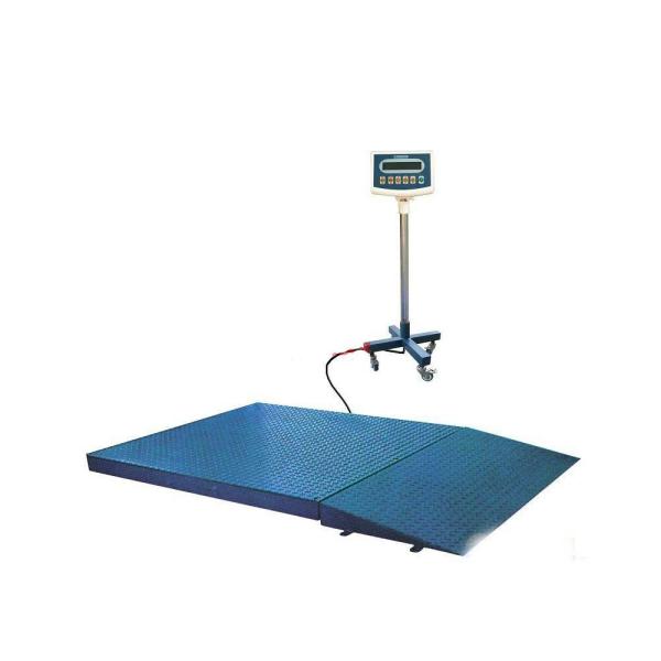 Quality 3000kg Platform Electronic Explosion Proof Floor Scale With RS232 Steel for sale