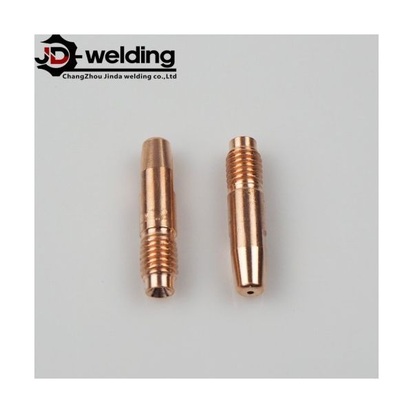 Quality Cu-E / CuCrZr CO2 Contact Tip M10*40mm Copper Welding Contact Tip ISO9001 for sale