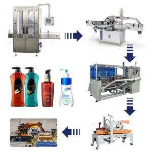 Quality Clamping Type Shampoo Bottle Filler for Auto Weighing Filling System for sale
