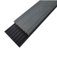 Quality Lightgray Waterproof Corrosion Prevention Outdoor Wood Plastic Composite Decking for sale